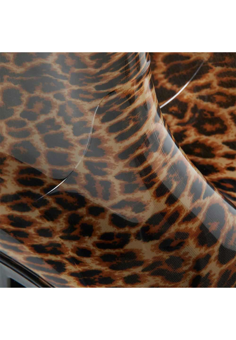 Leopard print PVC Damen Gummistiefel von XQ Footwear